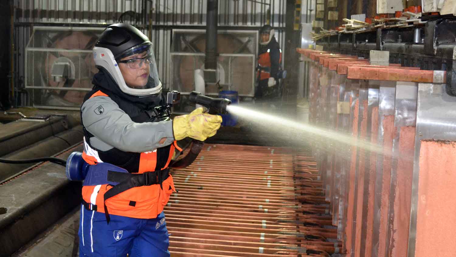 Trainees demonstrate their Electrowinning ways | BHP