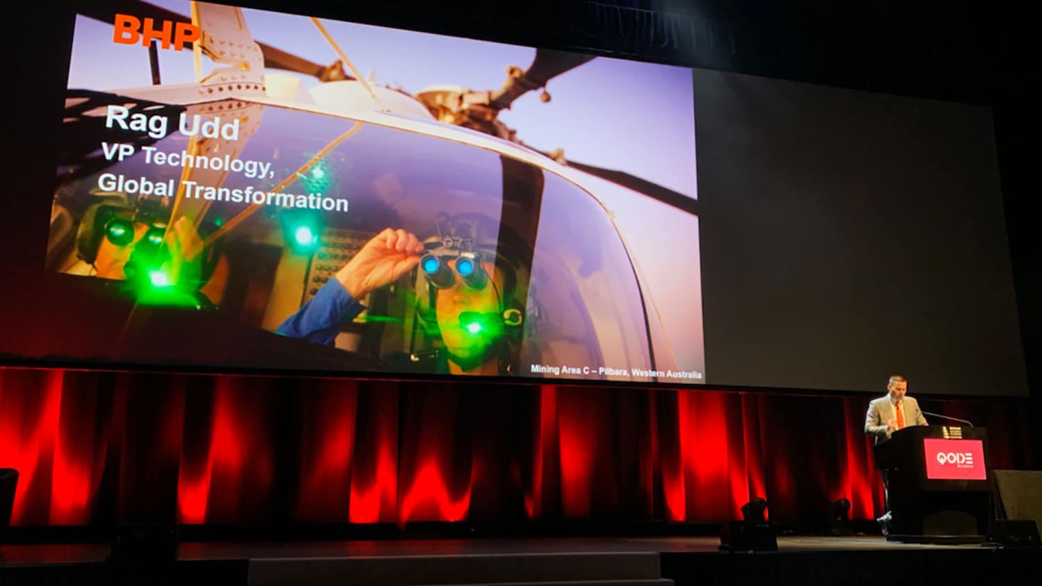 Rag Udd VP Technology Global Transformation BHP at QODE | BHP