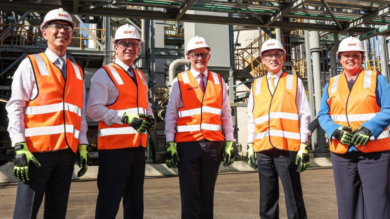 Japanese and Australian Prime Ministers visit Nickel West