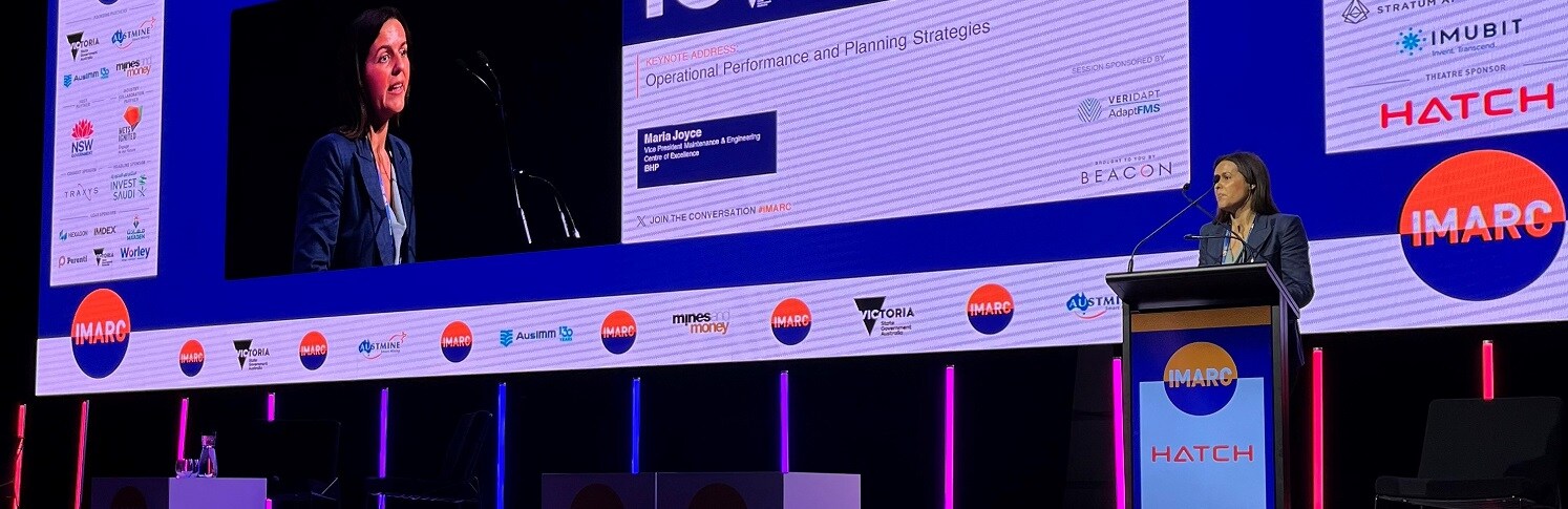 Maria Joyce speaks at IMARC