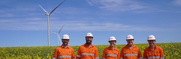 BHP Nickel West wind farm powering ahead