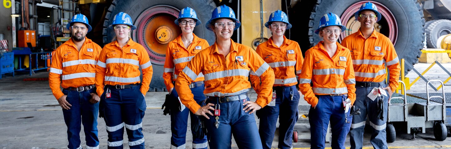 BHP Mitsubishi Alliance BMA welcomes apprentice class of 2024