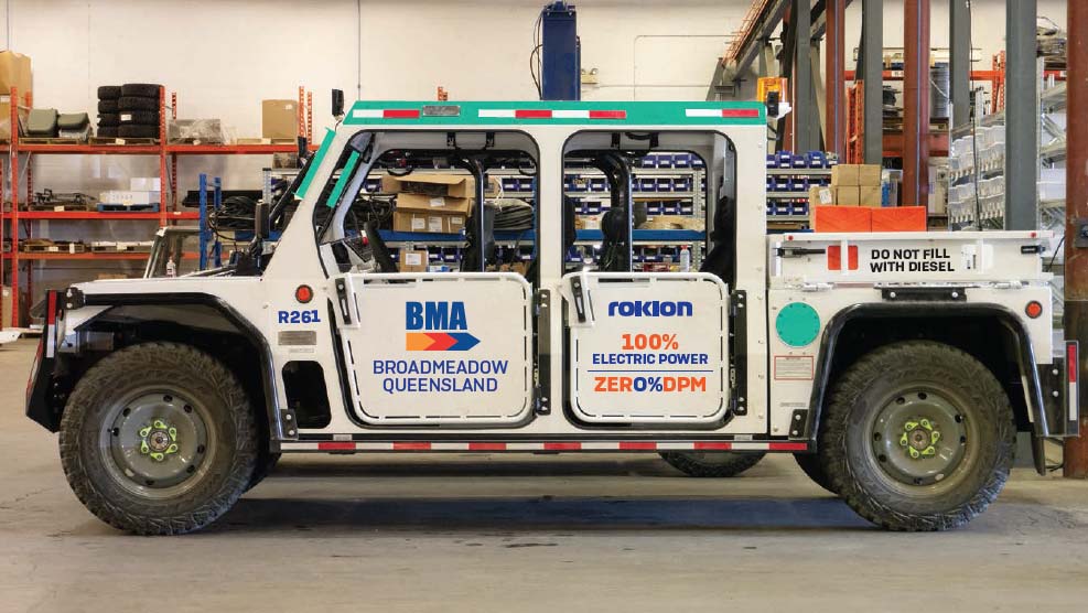 Broadmeadow trials electric | BHP