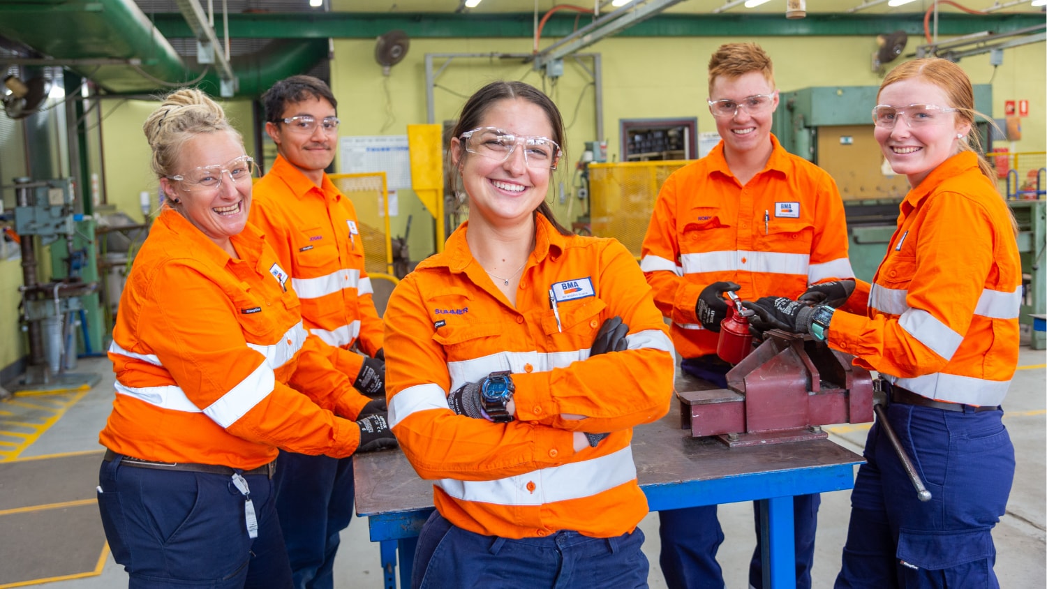 Ready set launch Nearly 130 people kick start their careers with BMA | BHP