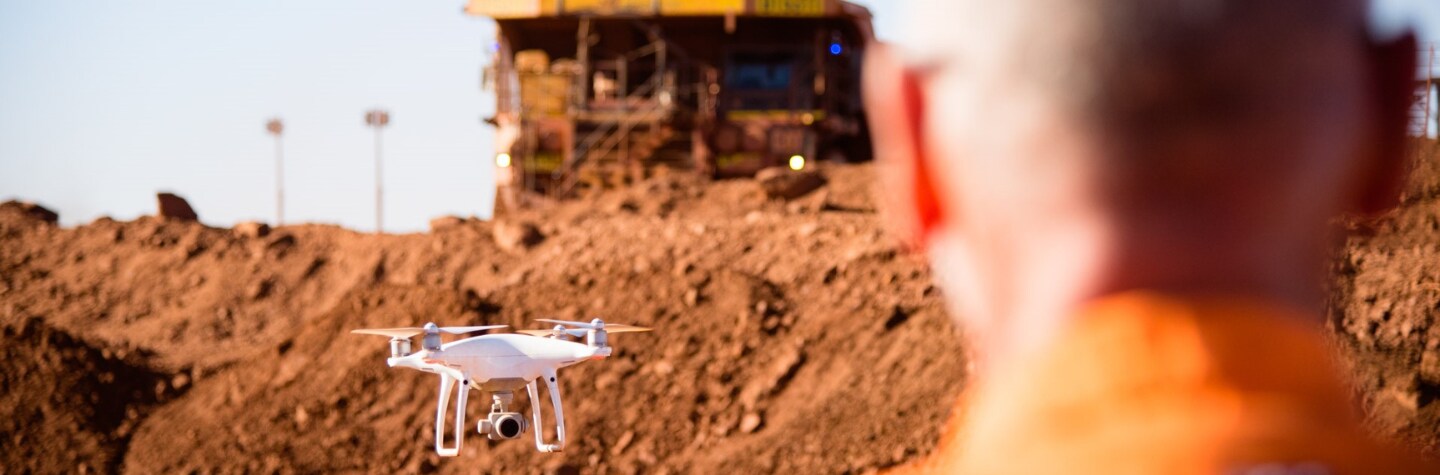 Drone usage across our WA Iron Ore sites