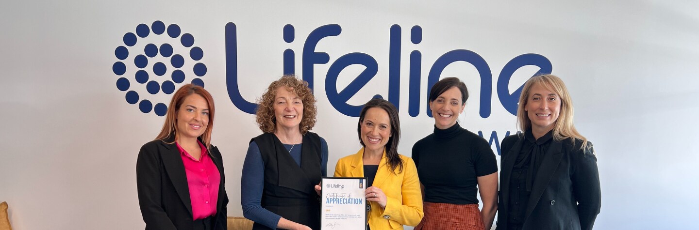 Partnering with Lifeline WA to increase crisis support services To us ...