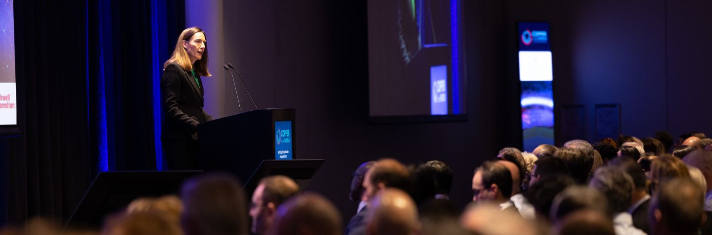 Anna Wiley at Copper to the World conference