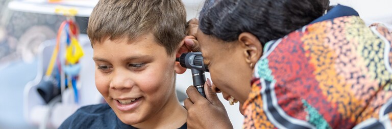 Life-changing new ear health initiative takes flight in the Pilbara