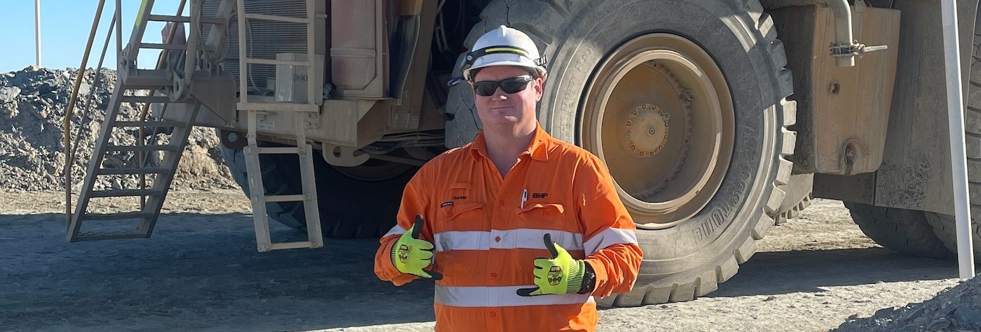 Meet David - BHP WA Indigenous Trainee of the Year award winner