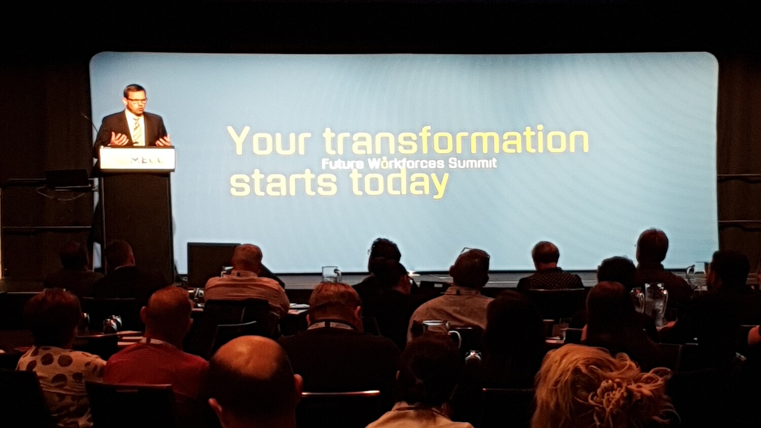 Rag Udd VP Technology Global Transformation BHP at GW3 Future Workforce ...