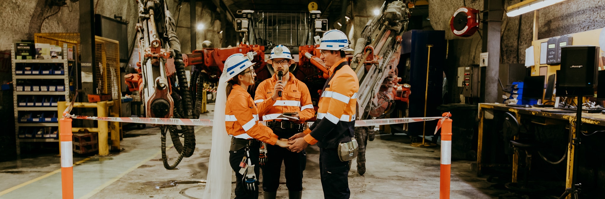 A Leinster love story - The worlds deepest wedding ceremony
