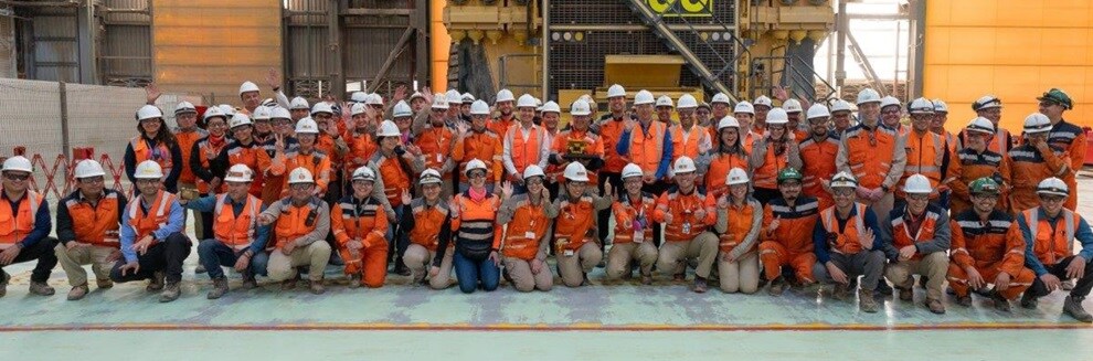 Spence BHP celebra 3 meses de operacin 100 autnoma con visita ...